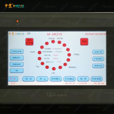 China Two Color Perfume Bottle Screen Printing Machine For Lip Sticks for sale