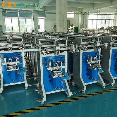 China Cylinder Cups Bottles Screen Printing Machine For Plastic Glass Metal Material 60W for sale