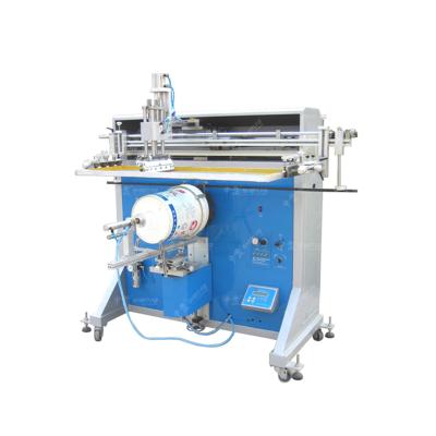 China Semi-Automatic Screen Printing Machine for Water Gallon Buckets with 220V 50HZ Power and Max. Φ330mm*400mm Print Size for sale