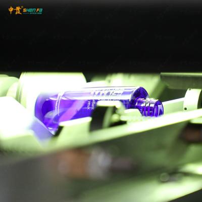 China Full Automatic Cylindrical Screen Printer with UV Curing for Round and Flat Square Bottles at 70pcs/min High Productivity and 2 Years Warranty for sale