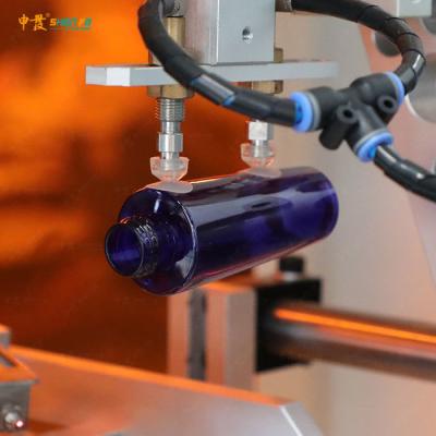China Full Automatic Cylindrical Screen Printer with UV Curing for Round and Flat Square Bottles at 70pcs/min High Productivity and 2 Years Warranty for sale