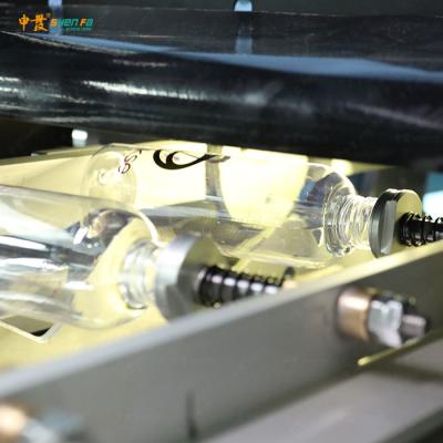 China Automatic Screen Printing Machine for Glass Bottles with AC380V Power 50pcs/min Speed and 2 Years Warranty for sale