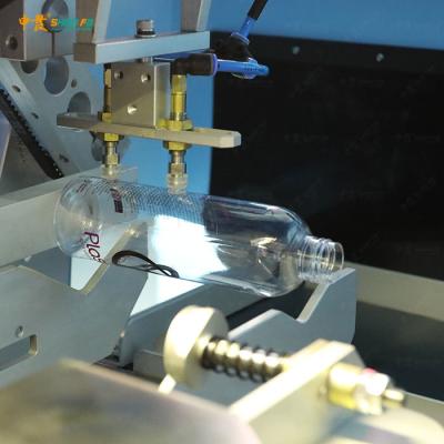 China Automatic Screen Printing Machine for Glass Bottles with AC380V Power 50pcs/min Speed and 2 Years Warranty for sale