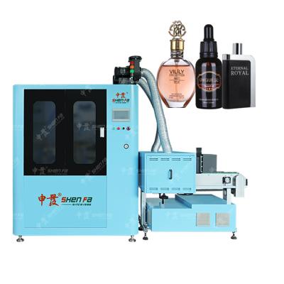 China Fully Automatic Servo Screen Printing Machine for Perfume Bottles with 1 Year Warranty and 380V Voltage for sale