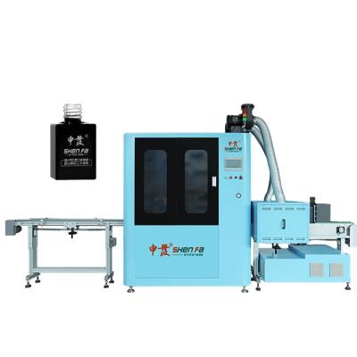 China Fully Automatic UV Servo Silk Screen Printing Machine for Perfume Bottles with 50pcs/min Speed and 380V Power for sale