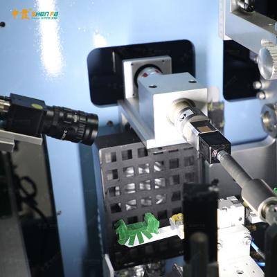 China Fully Automatic UV Servo Silk Screen Printing Machine for Perfume Bottles with 50pcs/min Speed and 380V Power for sale