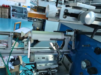 China Semi-Automatic Screen Printing Machine with 220V Power and 1 Year Warranty for Round Oval Flat Bottles for sale