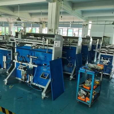 China Semi-Automatic Screen Printing Machine with 220V Power and 1030x400mm Printing Size for Plastic Containers for sale