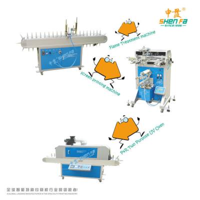 China Semi-Automatic Screen Printing Machine with Max. Print Area 120x250mm Easy To Operate New Product 2020 for sale