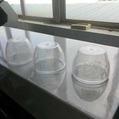 China Automatic Silk Screen Printing Machine with 1200PCS/Hr Speed PLC Control for Round Oval Flat Bottles for sale