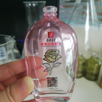 Cina Macchina per serigrafia semiautomatica per bottiglie di plastica e bicchieri di vetro con dimensione massima di stampa φ120mm*250mm e velocità 20pcs/min in vendita