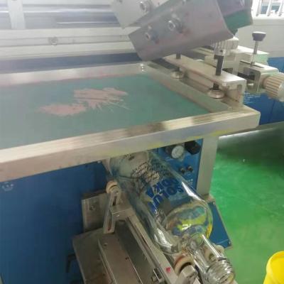 China Semi-Automatic Screen Printing Machine for Bottle Printing with 960x720x1320mm Dimensions and 0.6-0.8mpa Air Pressure for sale