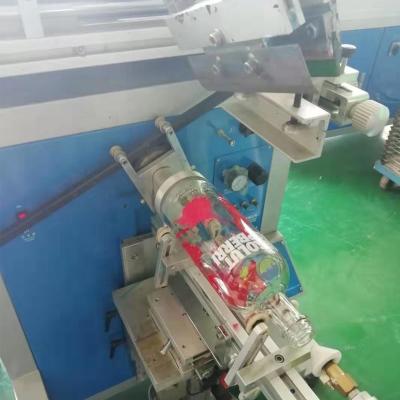 China Semi-Automatic Screen Printing Machine for Bottle Printing with 960x720x1320mm Dimensions and 0.6-0.8mpa Air Pressure for sale