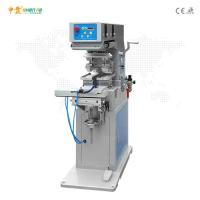 China AC220V 50Hz Two Color Semi Automatic Pad Printing Machine with Shuttle Plate - 18 pcs/min Output, 100x200mm Cliche for sale