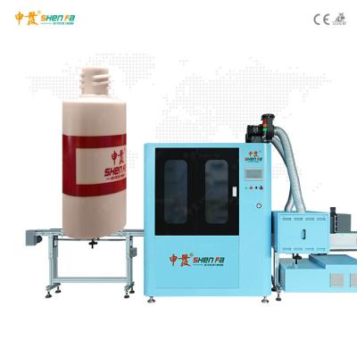 China Oval Bottle Square Lipstick Servo Automatic Screen Printing Machine for sale