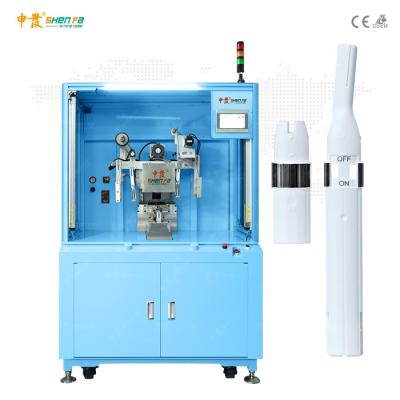 China 50pcs/Min Servo Automatic Screen Printing-Machine het Hete Stempelen voor Penbarrels Te koop