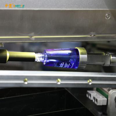 Cina 1 stampatrice di timbratura calda di 2 schermi a colori di colore per la bottiglia di vetro in vendita