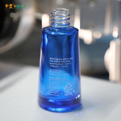 Cina 1 stampatrice di timbratura calda di 2 schermi a colori di colore per la bottiglia di vetro in vendita