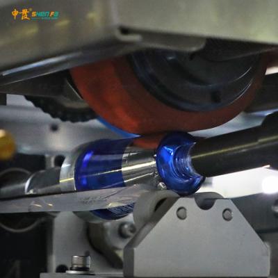 Cina 1 stampatrice di timbratura calda di 2 schermi a colori di colore per la bottiglia di vetro in vendita