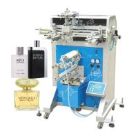 China Plastic Perfume Bottles Semi Automatic Screen Printer 20pcs / minute for sale