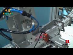 Automatische de Folie Stempelmachine van de hittepers voor Plastic GLB