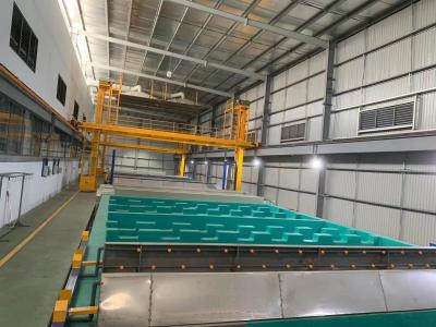 China 1,200 Tons/Month Hard Anodizing Production Line for Aircraft Landing Gear Components with MIL-A-8625 Type III Specification for sale