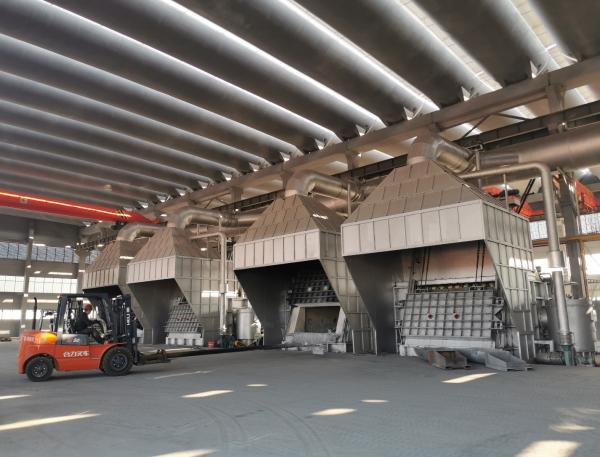 220V Gietende de Productielijn30t Smeltoven van de aluminiumstaaf
