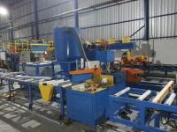 China 1450T Aluminum Extrusion Handling System with 32m Length and 60T Stretching Capacity for Automated Profile Processing for sale