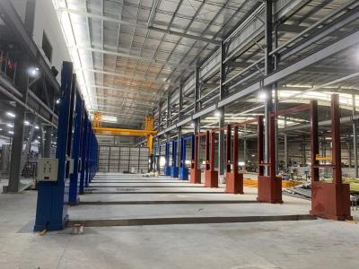 Китай Горизонтальная линия анодирования. Ручной метод обработки системы на стойке. продается