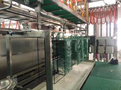 Cina linea d'anodizzazione automatica processo di 380v 50hz di trattamento dell'attrezzatura in vendita
