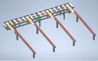 China High Speed Aluminum Profile Wrapping Machine with 7.11KW Power and 9-Meter Guide Rails for PVC/PE Bagging for sale
