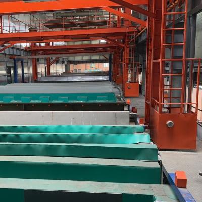 Китай 8000*Width*3500 Tanks Inside Size Anodizing Production Line For Aluminium 6061 To 6063 продается