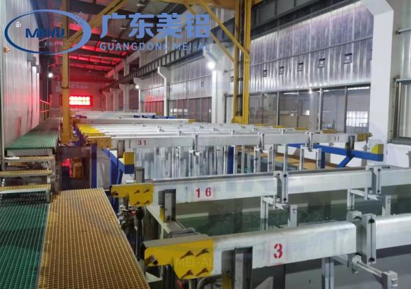 Semi-automatische verticale 1000 ton/maand productielijn voor het anodiseren van aluminium
