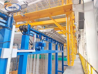 China Geavanceerde 600 ton per maand aluminium anodiseringslijn slim duurzaam SEO-geoptimaliseerd for sale