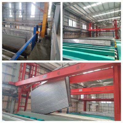 China Automotive Industrial Grade Aluminum Profile Hard Oxidation Production Line 1000 Tons / Month Te koop