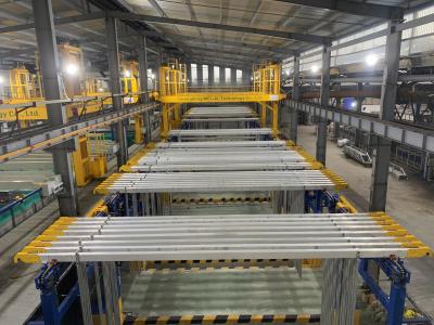 China 200T/month Capacity Oxidation Production Line with Remote Monitoring and Control and 10-25µm Anodizing Film Thickness for sale