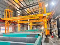 China Industrial Electrophoresis Production Line with 100~150 Times Resin Use Life and 0.2~0.3 PH Value Decrease per Time for sale