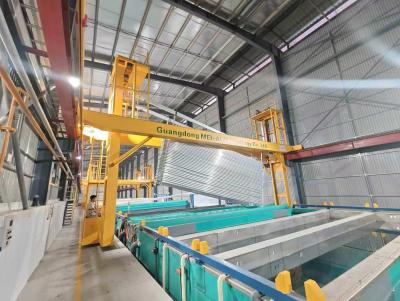China Semiconductor Grade Clean Component Sulfuric Acid Anodizing Line for High-Purity Aluminum Substrates for sale