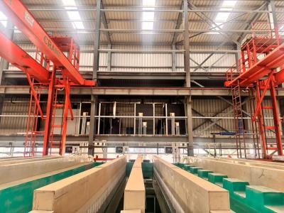 China Automatic Aluminum Anodizing Line with 10–15μm Uniform Film and PLC Automatic Control for Semiconductor Clean Components for sale