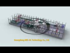 Air Cool 80A/24V Miniatura Riquilibratore a controllo silicio Fornitore di alimentazione per la linea di produzione di anodizzazione