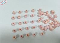 China Industrial Ceramic Wire Guide Pulley Ring 99% AL2O3 with HRA88 Hardness for Coil Winding Machines for sale