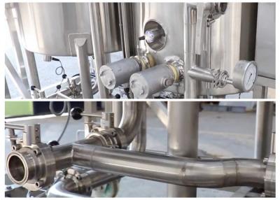 Cina montaggio integrato 500L del sistema di controllo di CIP SS316 per birra che fa processo in vendita