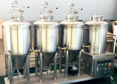 Cina birra del pilota 1BBL che fa il riscaldamento di vapore interno lucidato specchio di Shell SS304 del sistema in vendita