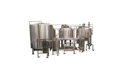 Cina Piccolo pannello di controllo del manuale dell'attrezzatura della fabbrica di birra di capacità disponibile 5BBL/auto dei semi in vendita
