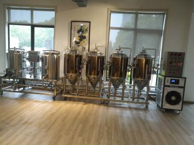 Cina Piccola elettricità automatica dell'attrezzatura della fabbrica di birra di controllo 4BBL che riscalda Eco amichevole in vendita