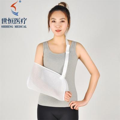China medical care splints for arms breathable arm sling fixation splint black for sale
