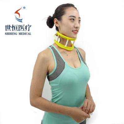 China adjustable  rubber neck support brace SH-107 Cervical collar  easy to wear for sale