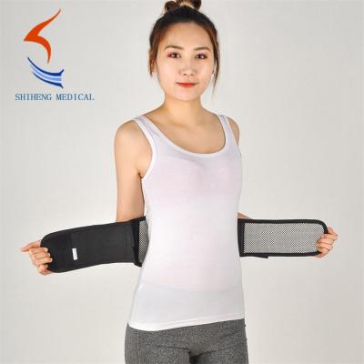 China black SH-419 self heating waist support brace  Shiheng medical for sale