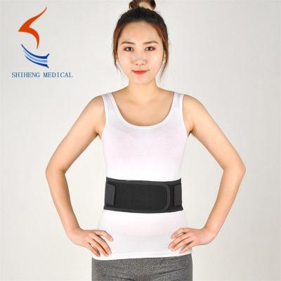China SH-419 self heating waist support brace  Shiheng medical black for sale