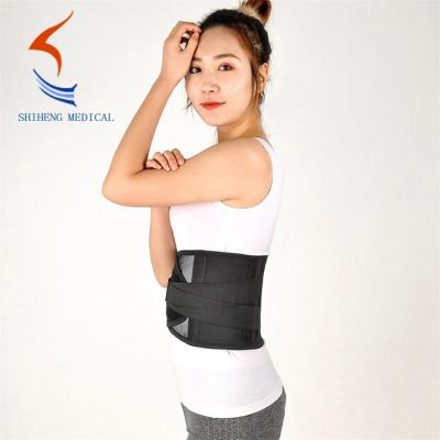 China lumbar back support breathable SH-408 waist protection brace for sale